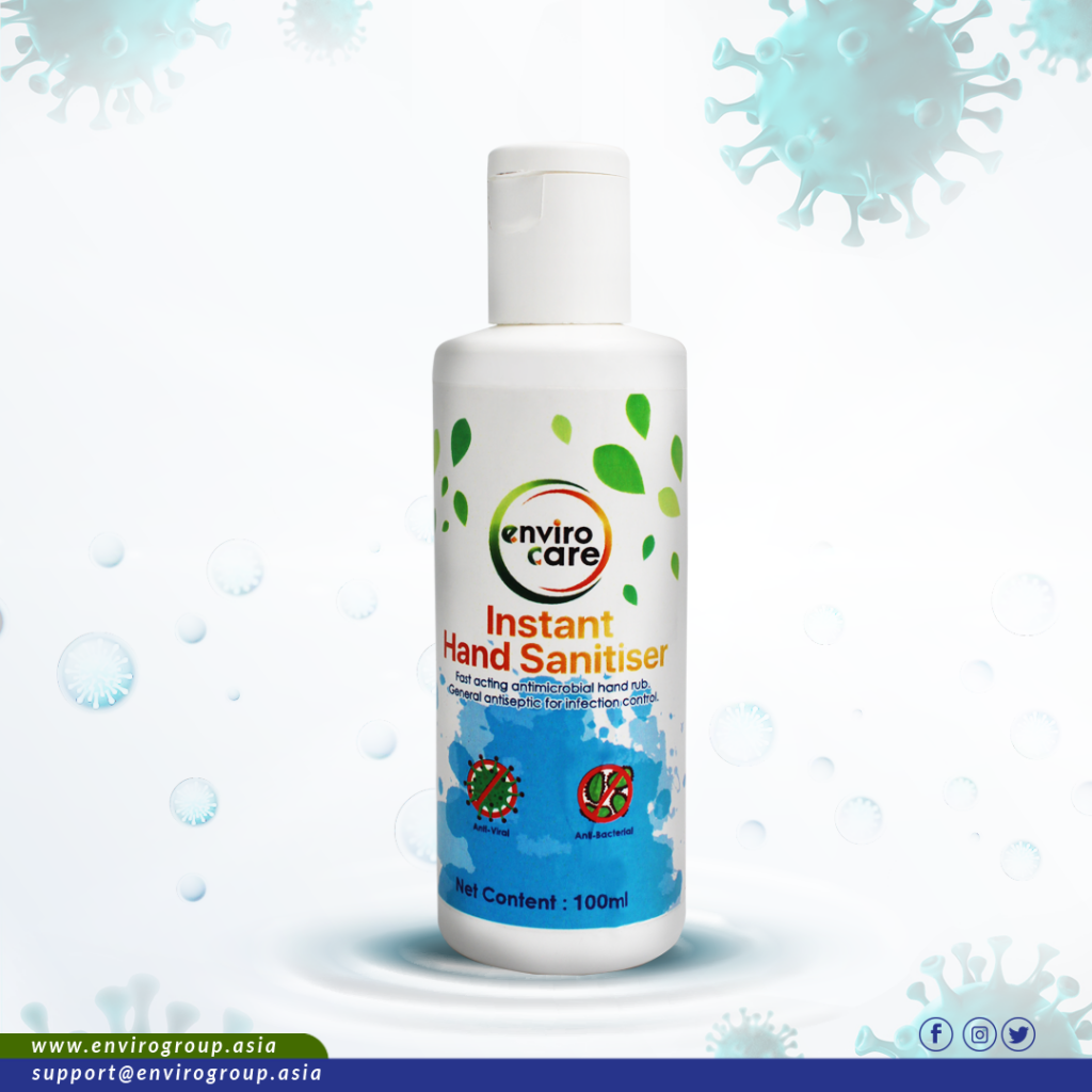 Enviro Care Instant Hand Sanitiser (100 ML) flip cap - Enviro Group ...
